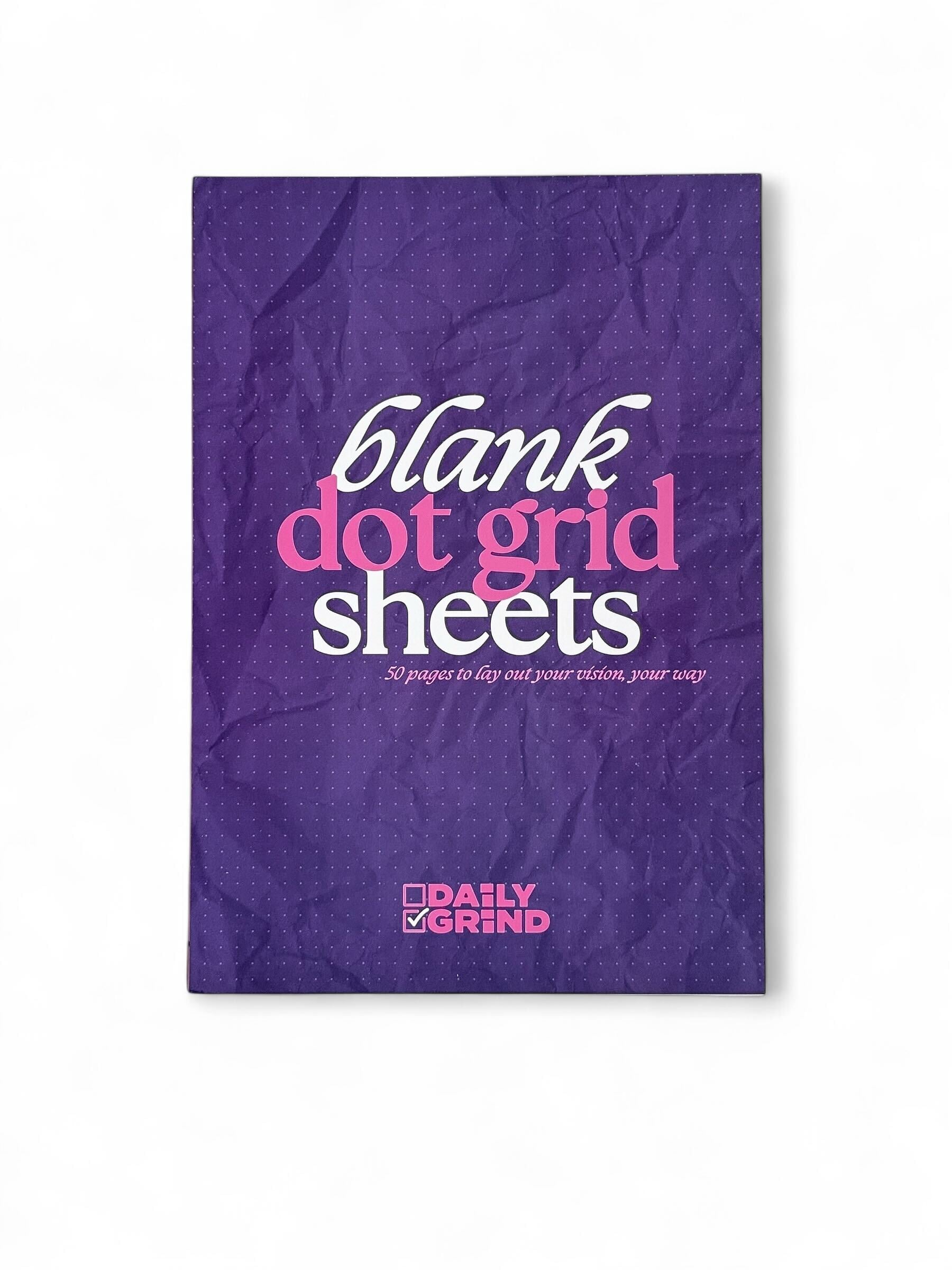 Blank Dot Grid | Planner Insert