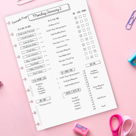 The Daily Grind Planner