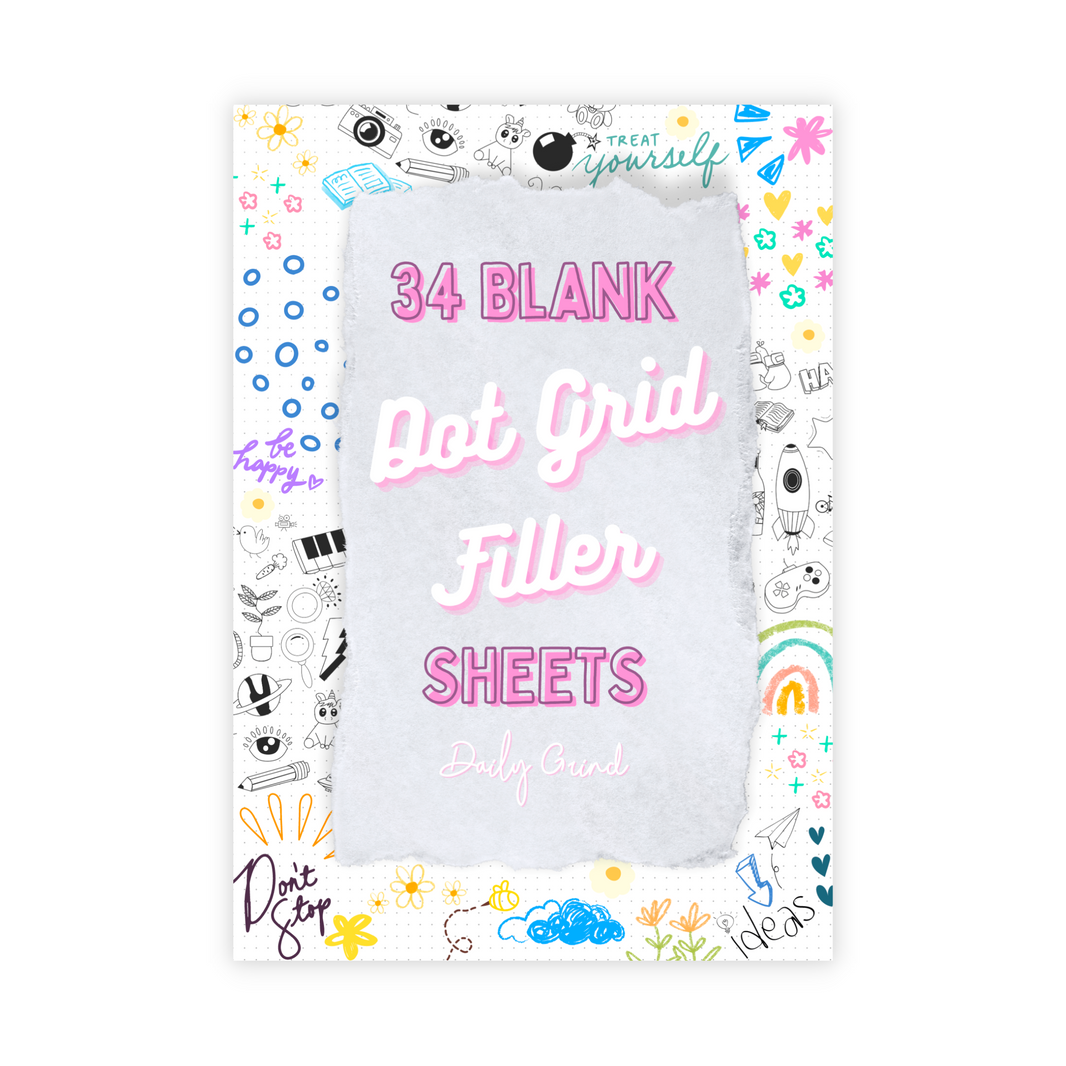 Planner Inserts - Daily Grind Planner – The Daily Grind Planner