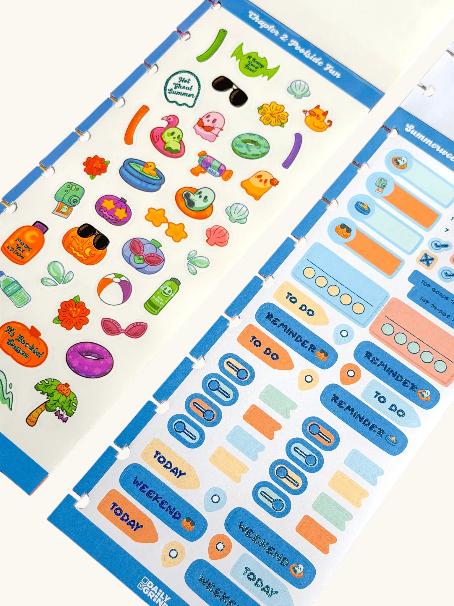 Sticker Books & Washi Tape | Summerween